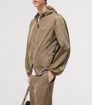 Burberry Check Trim Newport Jacket