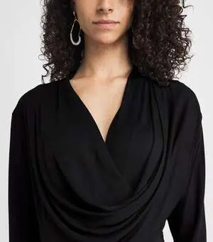 RETORI Jersey Hooded Maxi Dress
