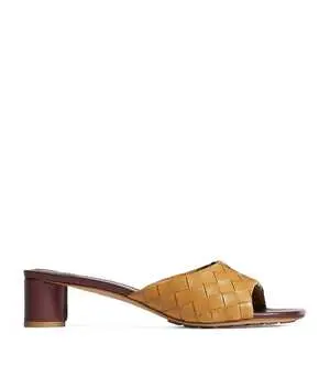 Bottega Veneta Woven Mules Clogs For Women