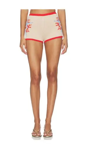 Retrofete Aralyn Knit Short With Metallic Threading