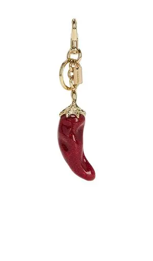 COACH Chili Pepper Bag Charm