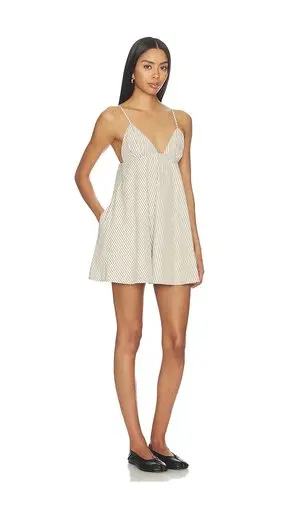 NIA Alessia Dress In Beige