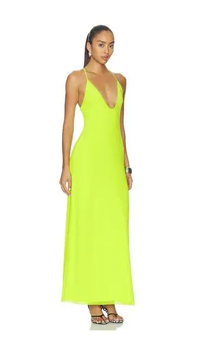 AFRM Romy Dress In Green