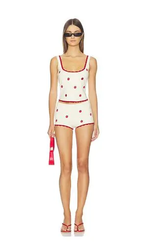 Majorelle Emmile Tomato Tank In Cream