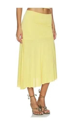NIA Gioele Skirt In Yellow