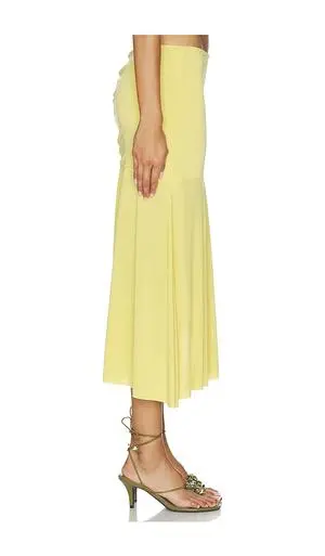 NIA Gioele Skirt In Yellow