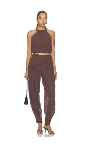 CAMILA COELHO Mirelle Halterneck Top