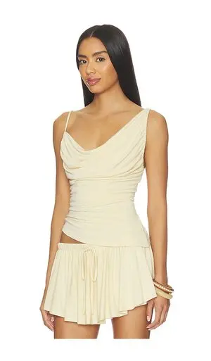 NIA Luz Draped Tank Top