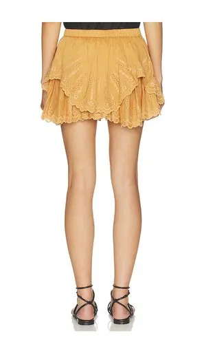 Isabel Marant Étoile Layale Short In Brown