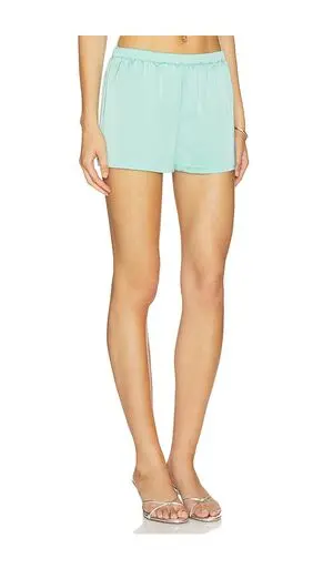 Amanda Uprichard Mariko Shorts In Green