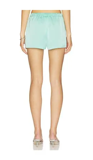 Amanda Uprichard Mariko Shorts In Green