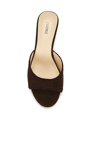 L'Agence Lexington Sandal In Brown