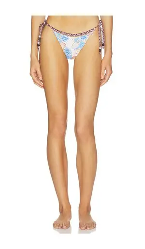 Agua Bendita X Alegria Latin Bikini Bottom In Multi - Bahia