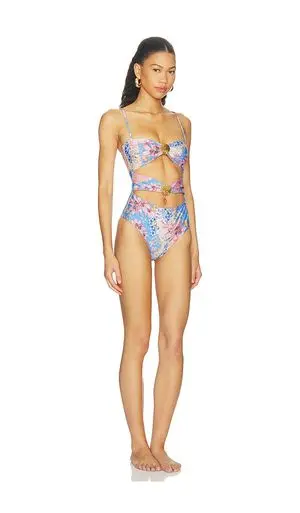 Agua Bendita X Taby Americana One Piece In Multi