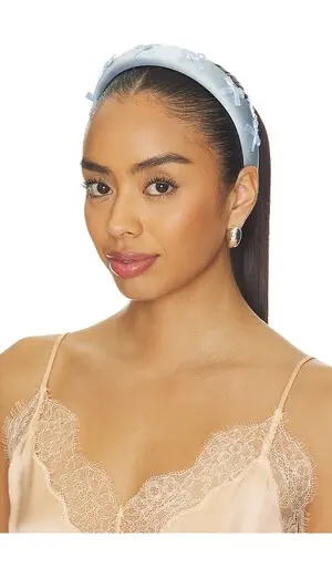 PETIT MOMENTS X Scott King Hair Heidi Headband In Baby - Blue