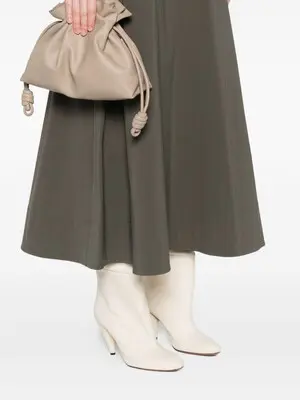 Loewe Flamenco Medium Leather Clutch