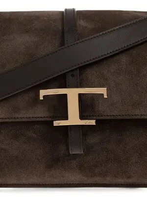 TOD'S T Timeless Leather Shoulder Bag
