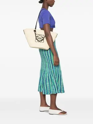 Loewe Anagram Rafia Medium Tote