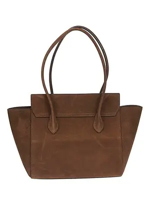 ROUNN Felice Flap Leather Tote Bag