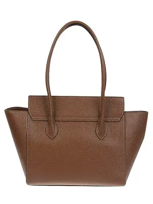 ROUNN Felice Flap Leather Tote Bag