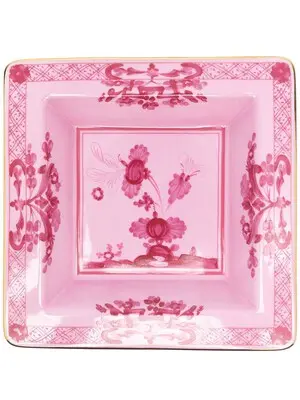 GINORI 1735 Oriente Italiano Change Tray - Red