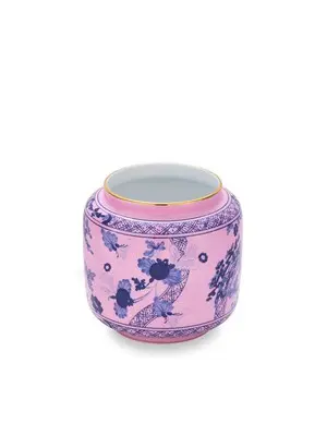 GINORI 1735 Oriente Italiano Candle Holder - Purple