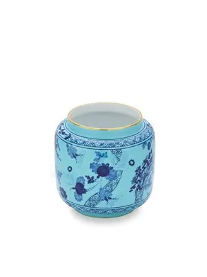GINORI 1735 Oriente Italiano Candle Holder - Sky Blue
