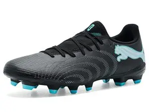 PUMA Future 9 Play Firm, Artificial Ground Soccer Cleats Soccer Shoes /intense Mint/ White - Black