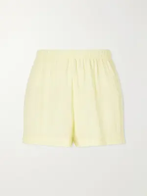 AWAY THAT DAY Maldives Gauze Shorts - Yellow