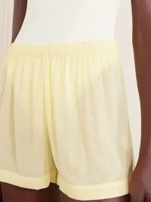 AWAY THAT DAY Maldives Gauze Shorts - Yellow