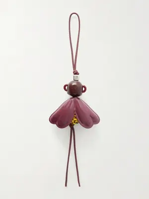 Loewe Bloombee Leather Bag Charm