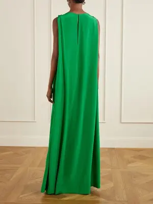 Staud Dalia Silk Maxi Dress