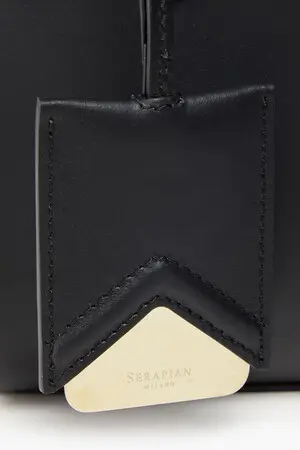 SERAPIAN Meline Mini Leather Tote
