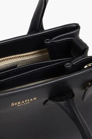SERAPIAN Meline Mini Leather Tote