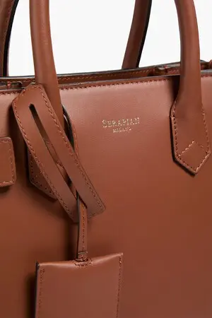 SERAPIAN Meliné Mini Leather Tote