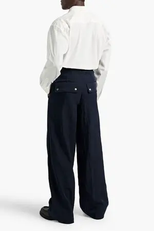 Dries Van Noten Floralprint Cottonpoplin Shirt - White