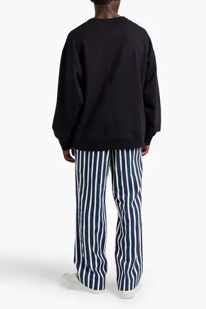 Dries Van Noten Floralprint Cottonjersey Sweatshirt