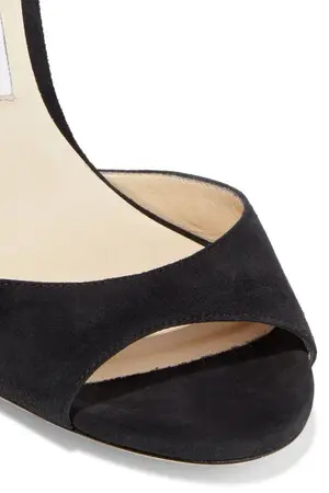JIMMY CHOO Miranda 100 Suede Sandals