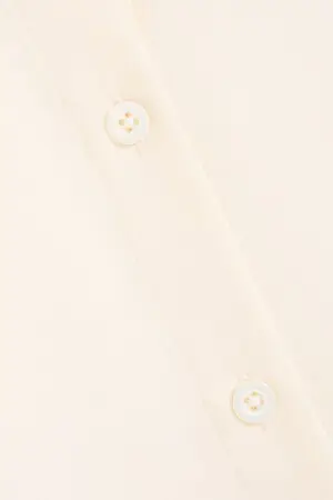 FRAME The Prim Silk Crepe De Chine Blouse