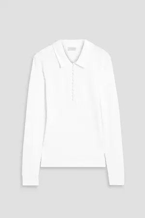Dries Van Noten Cotton-jersey Polo Shirt