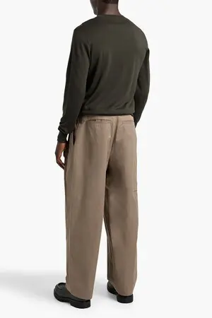 Dries Van Noten Merino Wool Sweater - Forest Green
