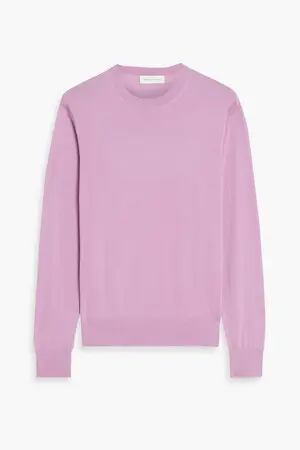 Dries Van Noten Merino Wool Sweater - Lilac