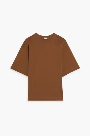 Dries Van Noten Cottonjersey Tshirt - Brown