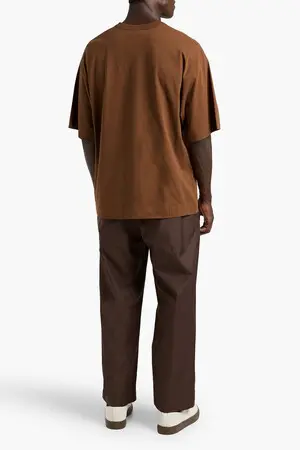 Dries Van Noten Cottonjersey Tshirt - Brown