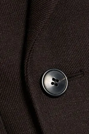 Dries Van Noten Doublebreasted Wooltwill Blazer