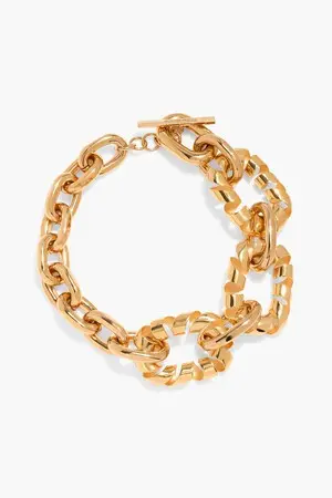 Rabanne Tone Choker - Gold