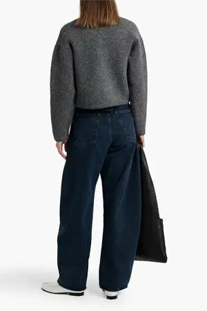 FRAME The Bubble Highrise Barrelleg Jeans