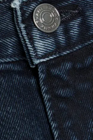 FRAME The Bubble Highrise Barrelleg Jeans