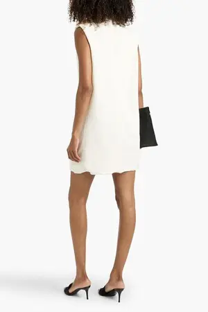 ANINE BING Crepe Mini Dress
