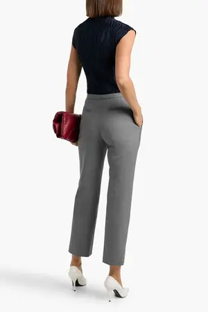 Dries Van Noten Woolblend Twill Straightleg Pants